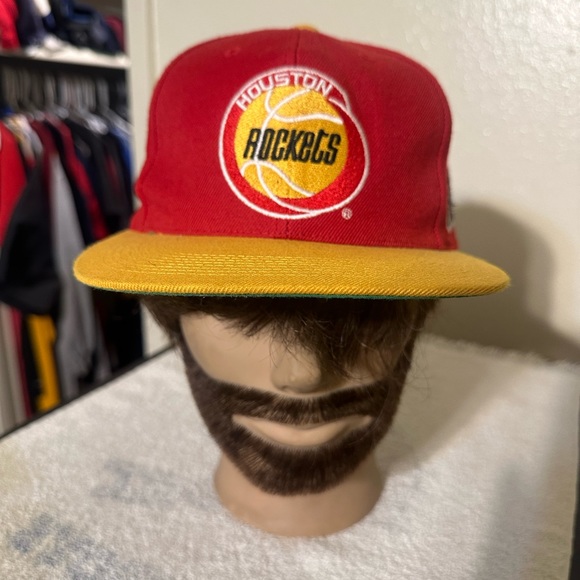 New Era | Accessories | Vintage Nba Houston Rockets Rattle Snake Hat 9s ...